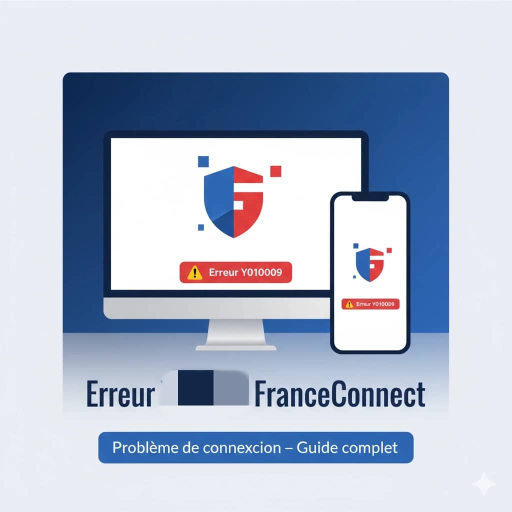 Erreur Y010009 France Connect : que faire ? - Erreur et Solution