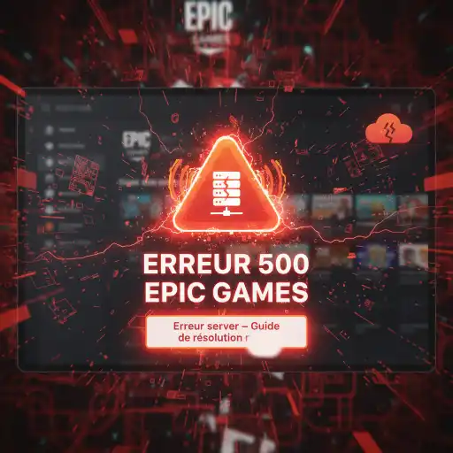 Erreur 500 Epic Games Store : que faire? - Erreur et Solution