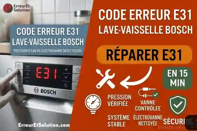 Lave Vaisselle Bosch Code Erreur